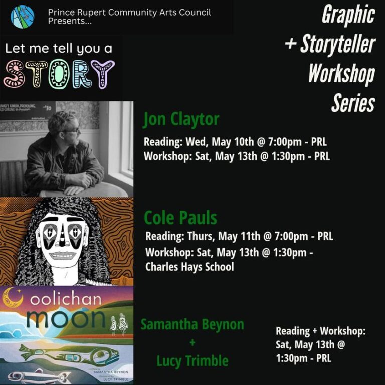 Storyteller Series | Events | Visit Prince Rupert