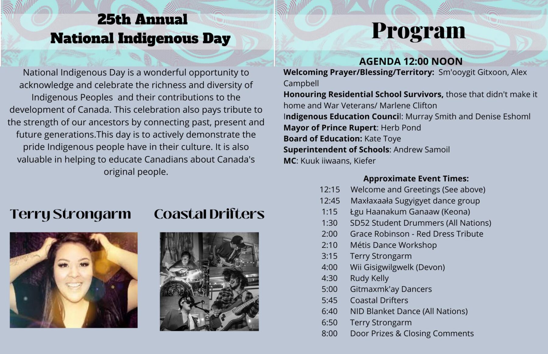 25th National Indigenous Day | Events | Visit Prince Rupert