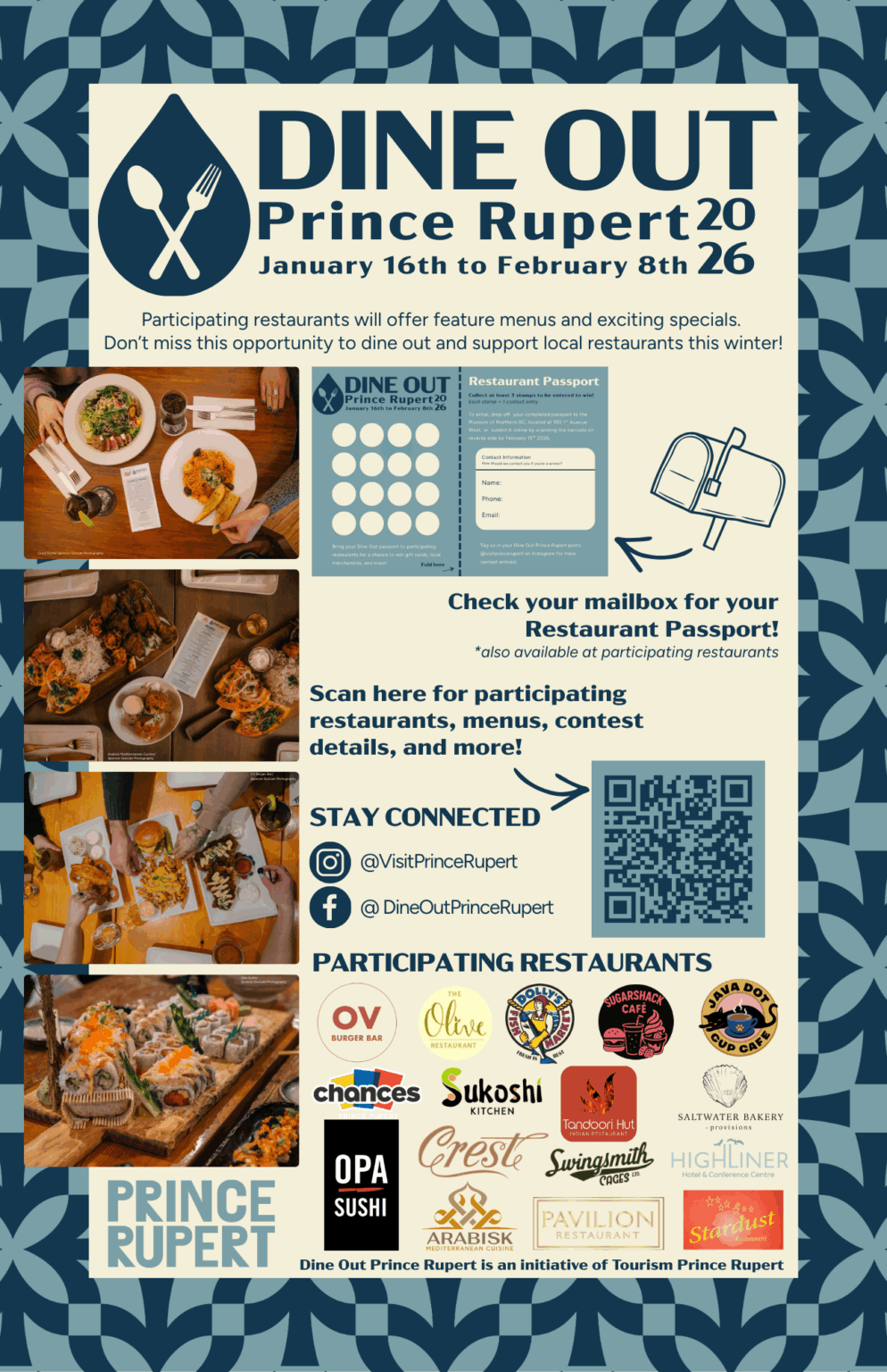 Dine Out Prince Rupert 2026 | Events | Visit Prince Rupert